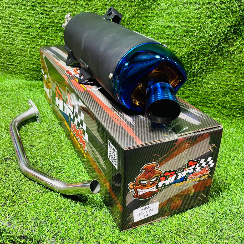 HUN PIPE 2IN1 BLUE TIP FOR NMAXV2/AEROXV2 | Shopee Philippines