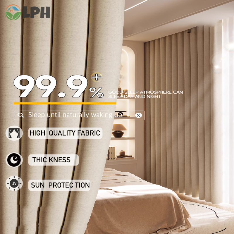 Japanese Aesthetics Blackout Curtain Thermal/UV With Ring 5/8 FT ...