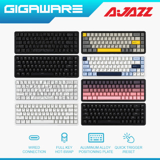 Ajazz AK680 Max 68% Wired Hot-Swappable Top-mounted Magnetic Rice ...