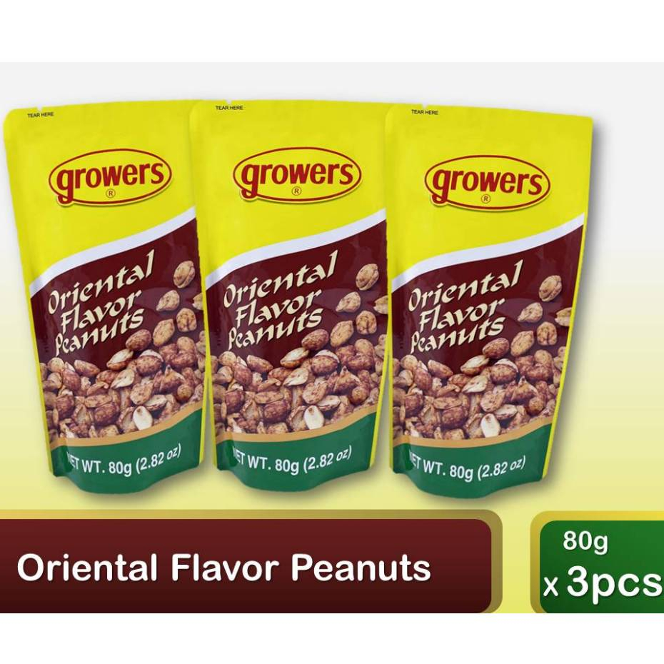 𝗚𝗥𝗢𝗪𝗘𝗥𝗦 𝗢𝗥𝗜𝗘𝗡𝗧𝗔𝗟 𝗙𝗟𝗔𝗩𝗢𝗥 𝗣𝗘𝗔𝗡𝗨𝗧𝗦 80𝗴 𝗣𝗮𝗰𝗸 𝗼𝗳 3 | Shopee Philippines