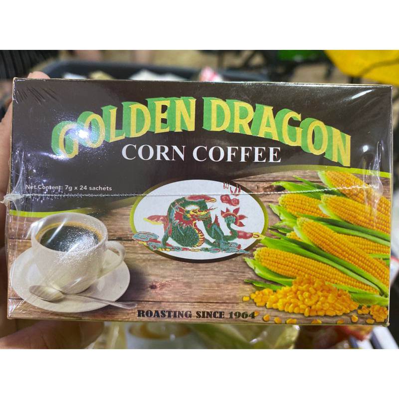 Golden Dragon Corn Coffee 7gramsx24 sachets | Shopee Philippines