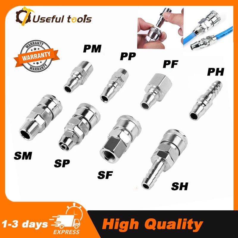 Air Hose Compressor Connector Coupler Socket Quick Coupling High ...