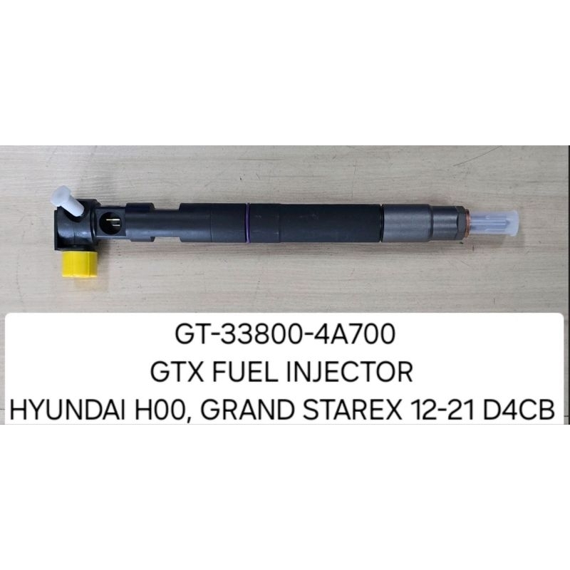 FUEL INJECTOR HYUNDAI H100, GRAND STAREX (2012-2021) D4CB (TAIWAN ...