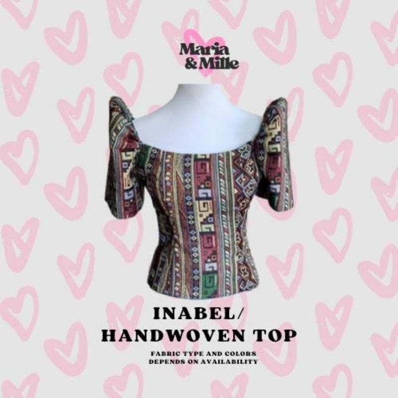 INABEL / BATIK HANDWOVEN MODERN FILIPINIANA TOP | Shopee Philippines