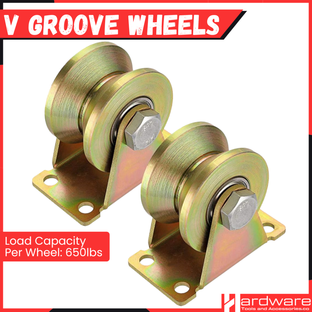 Heavy Duty 1.2 To 4Inch Sliding Gate Roller Heavy Duty V Groove Sliding ...