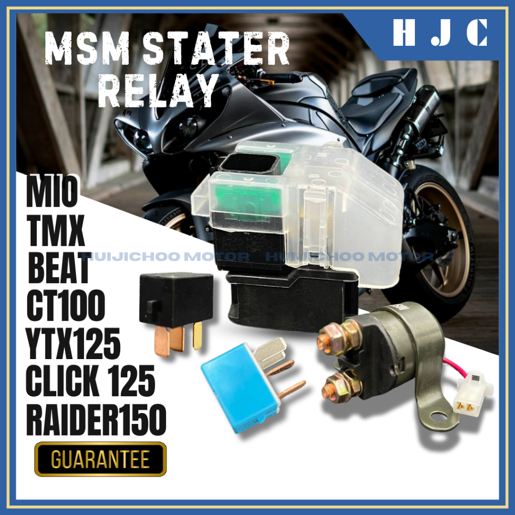 MSM motorcycle starter relay for beat/click/mio/tmx/gy6-125 QUALITY ...
