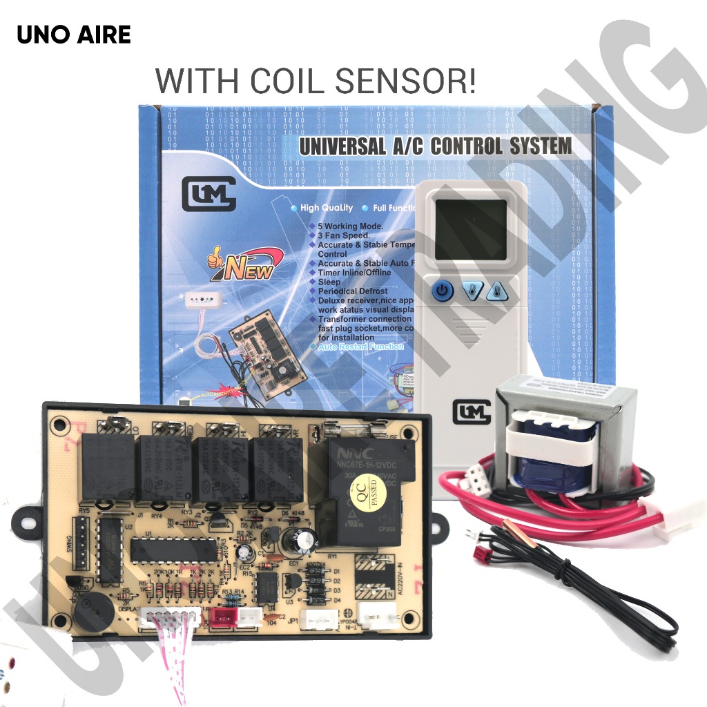 Universal Board AC/ Aircon Controller System with Remote U03A+ for ...