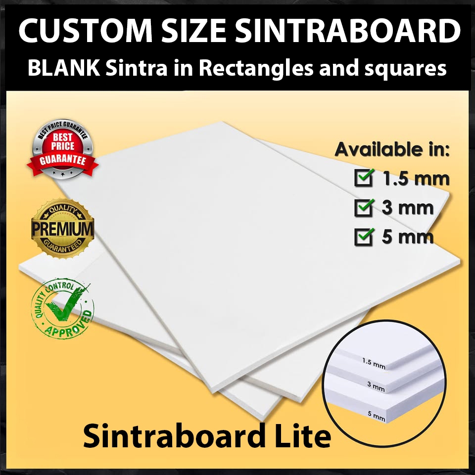 Blank Sintraboard Lite Custom Size and Cut | Shopee Philippines