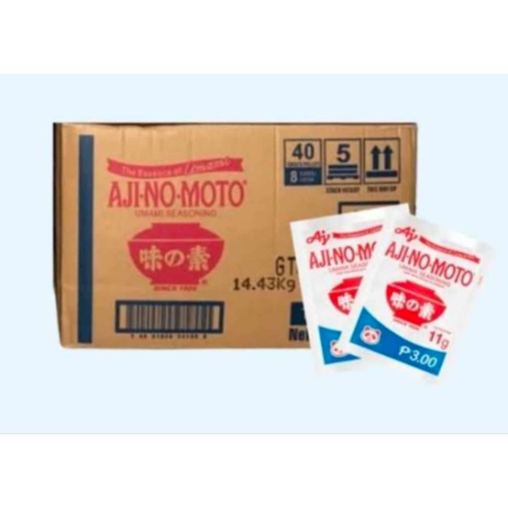 1 BOX new ajinomoto AJI-NO-MOTO UMAMI SEASONING 11g (PACK OF 18) x 66 ...
