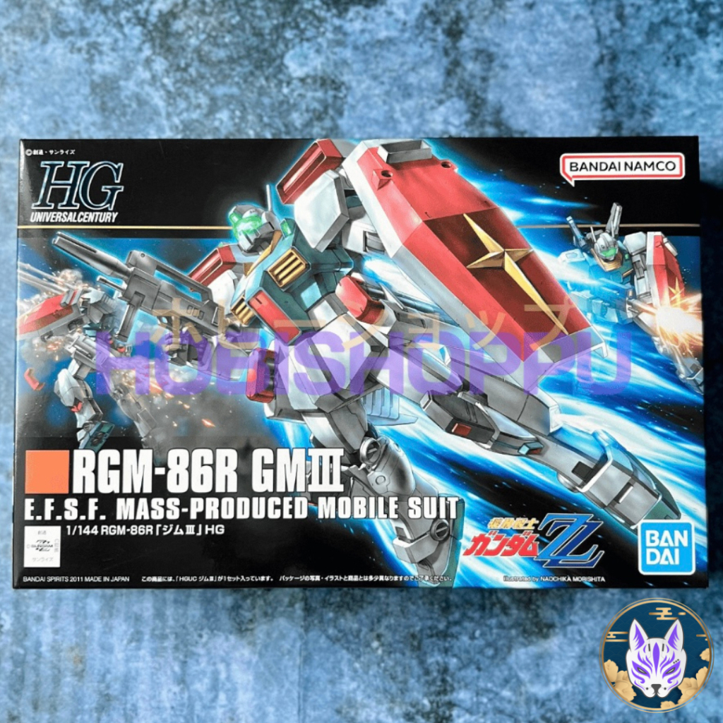 BANDAI HGUC GM III 1/144 SCALE MODEL KIT | MOBILE SUIT GUNDAM ZZ | Shopee Philippines