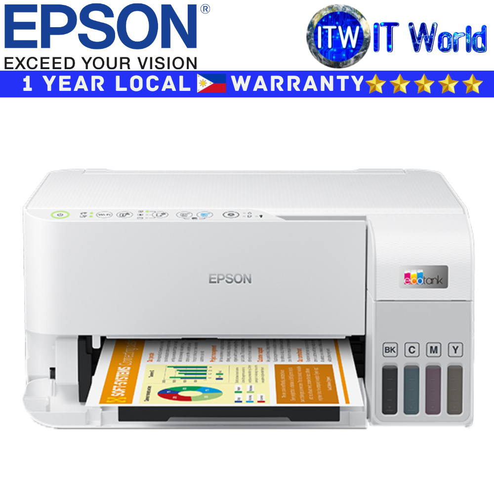Epson Printer EcoTank L3556 Ink Tank All-in-One Printer| itw | Shopee ...