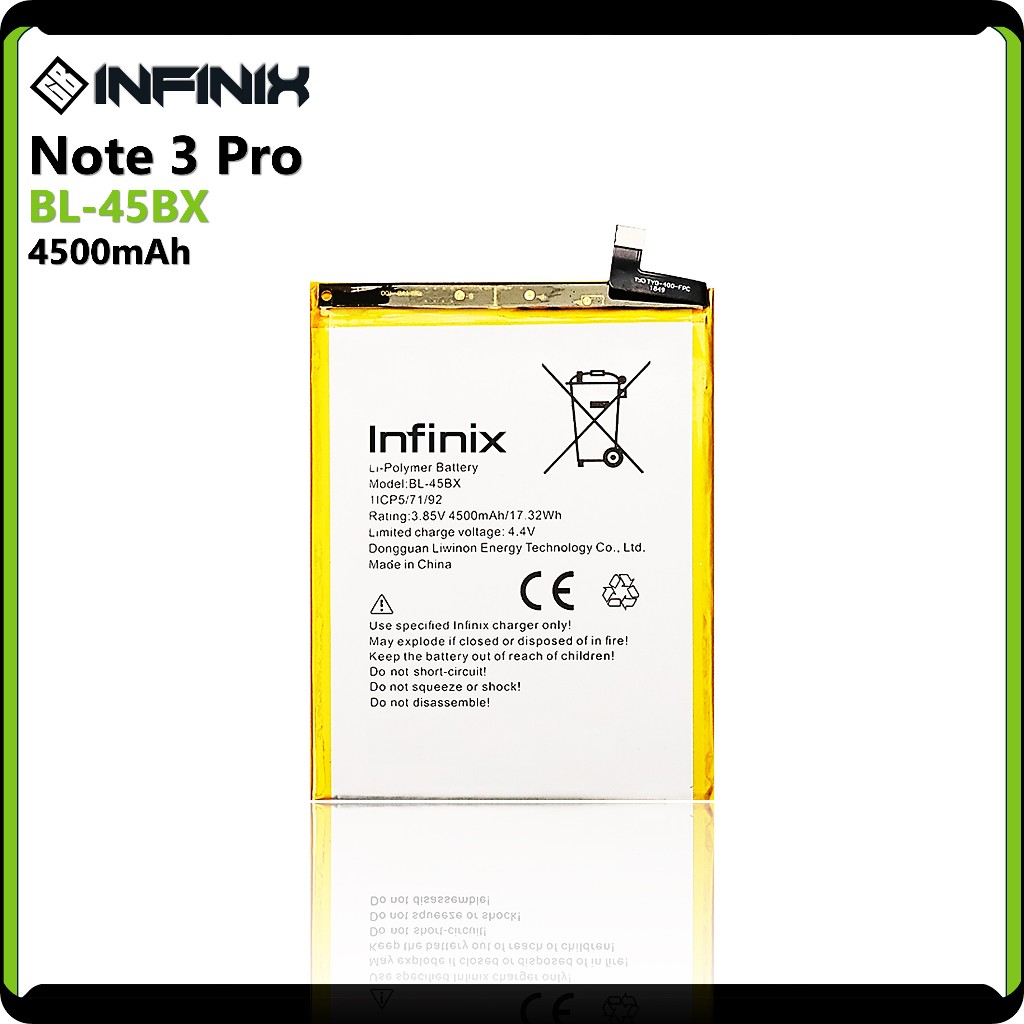 Battery for Infinix Note 3 Pro Model X650C X650B X650B BL-45BX | Shopee ...