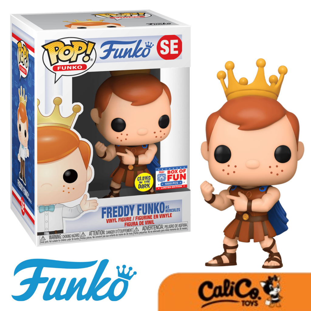Funko POP! Freddy Funko as Hercules GITD (Fundays 2021 Box of Fun ...