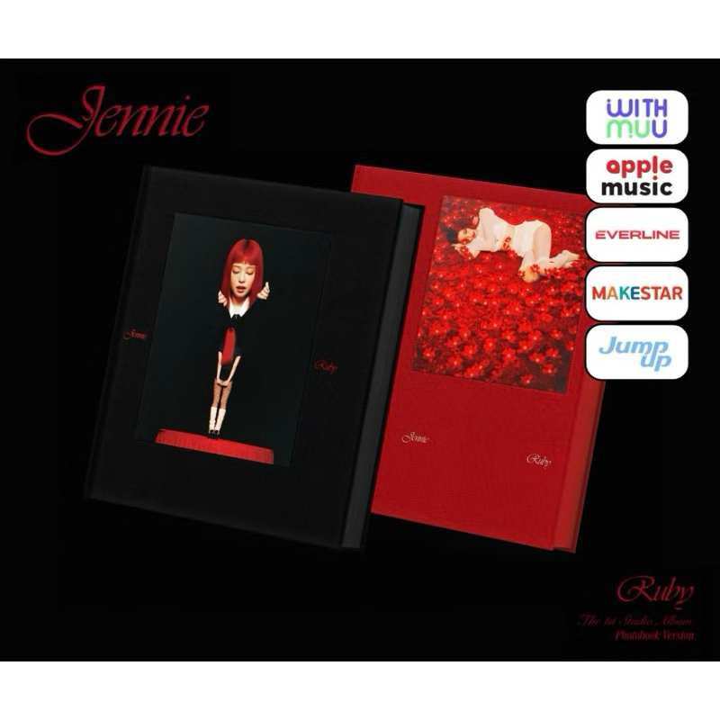 ONHAND | SEALED blackpink jennie album ruby with site pob jump up ...