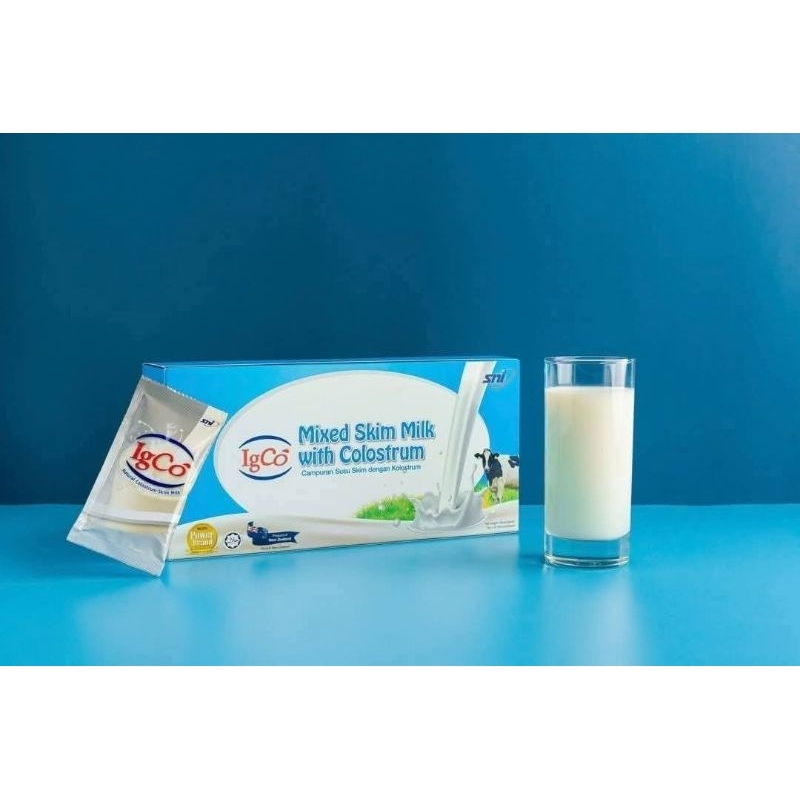 IGCO NATURALCOLOSTRUM SKIM MILK (30 SACHET) | Shopee Philippines