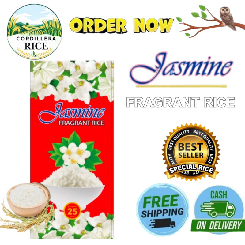 Quality Premium Rice/Bigas Jasmine Fragrant Rice available in 25KG and ...