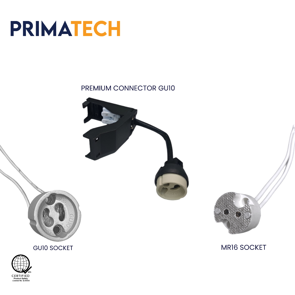 LED GU10 and MR16 Spotlight Wire Socket Connector 220V | Shopee Philippines
