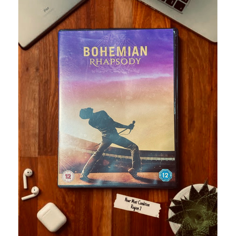 Bohemian Rhapsody DVD Movie Original DVDs Queen Biopic Movies | Shopee ...