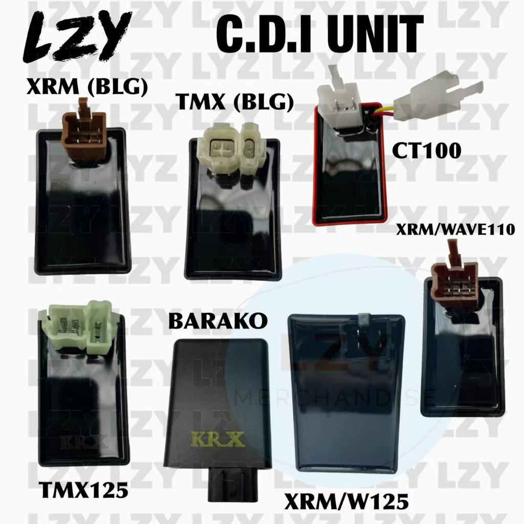 LZY Motorcycle CDI UNIT XRM TMX CG125 LIFAN150 BARAKO WAVE BAJAJ CT100 ...