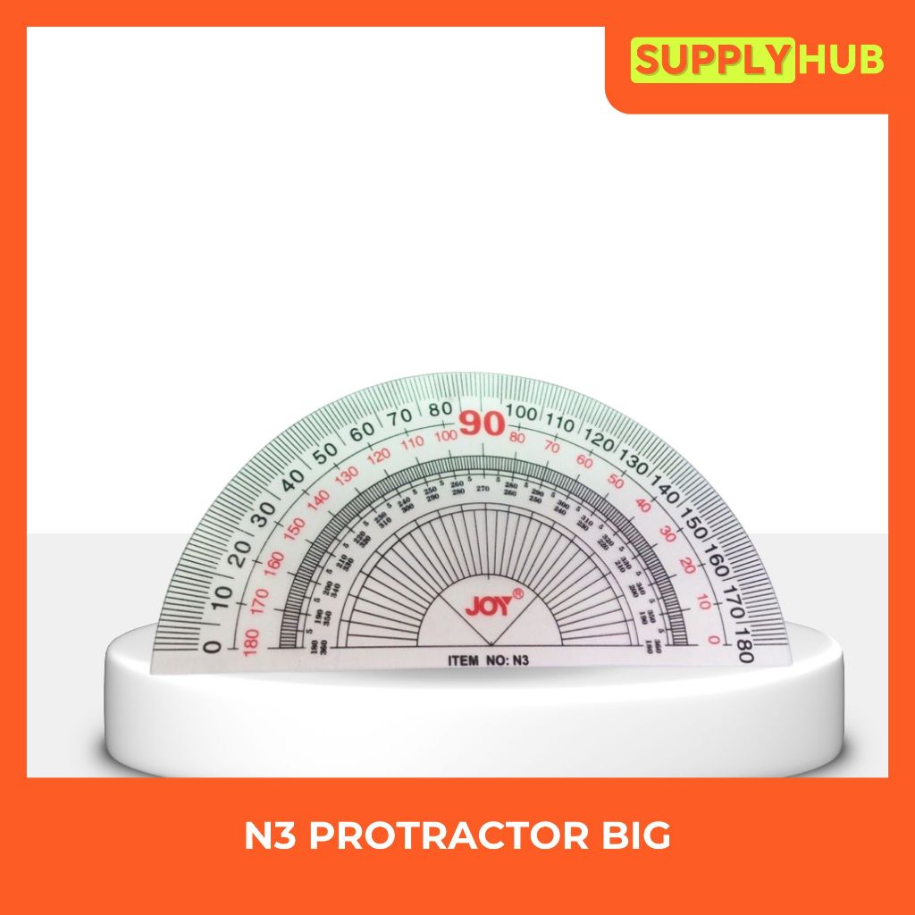 JOY Protractor Ruler – 180° Protractor N3 | Shopee Philippines