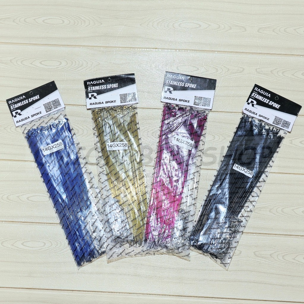Ragusa Spoke Rayos Bike MTB Stainless Spokes 14G | Shopee Philippines