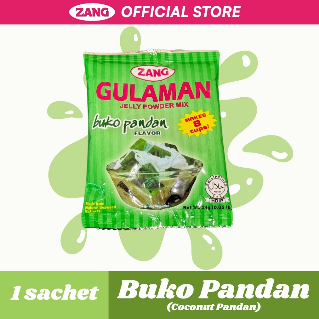 Zang Gulaman Buko Pandan (1 Sachet) | Shopee Philippines