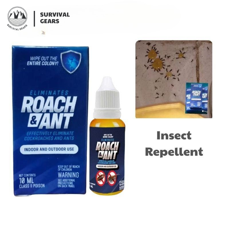 ROACH & ANT Killer Solution 15ml Kills Cockroach & Ant Colonies Indoor ...