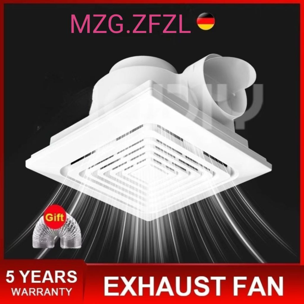 Exhaust fans 8/10/12/14-inch ceiling ventilation fans for bedrooms ...