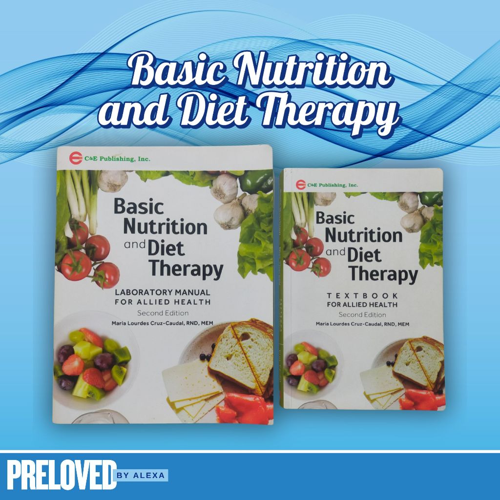 Basic Nutrition and Diet Therapy (Textbook & Manual) | Shopee Philippines