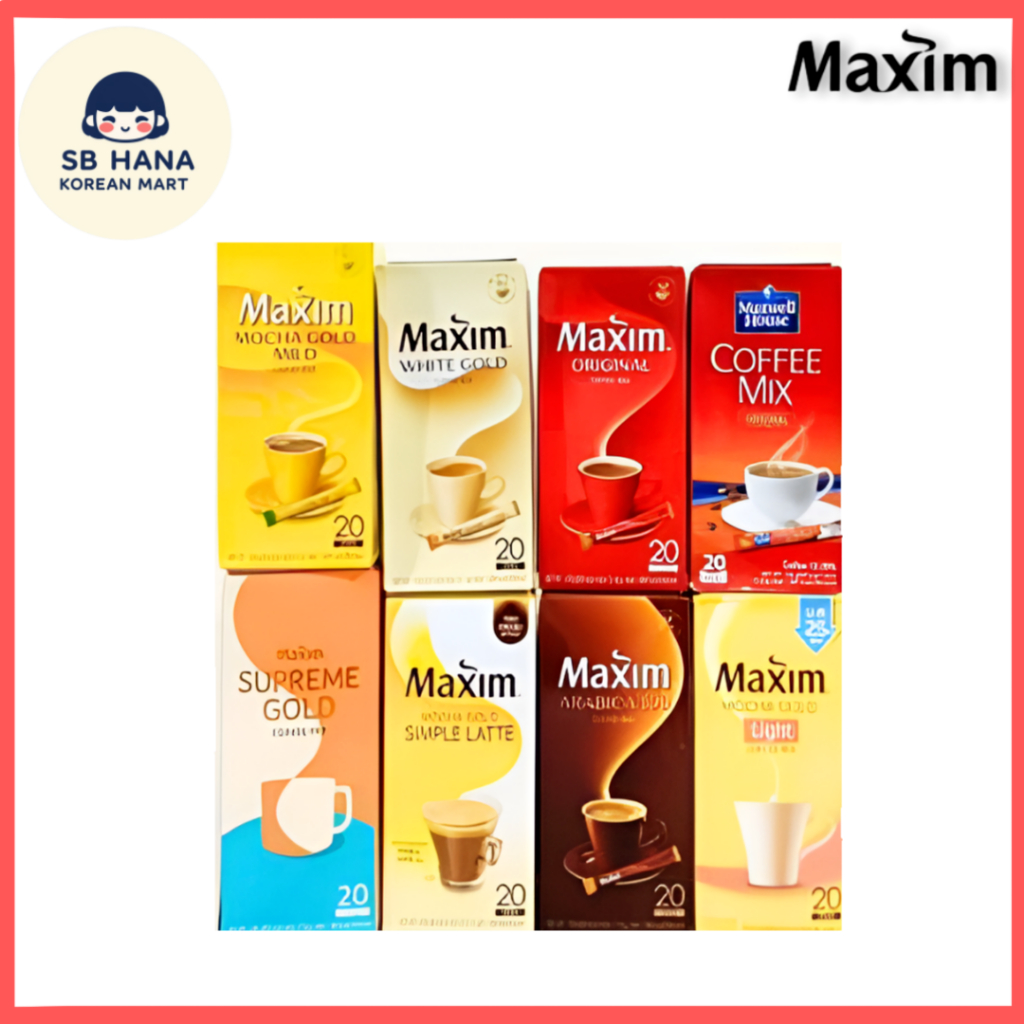 MAXIM COFFEE MIX STICKS - 20 pcs. per box - Instant Coffee | Shopee ...