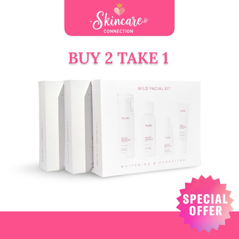 Fairy Skin Facial Mild Kit All Skin Types | Shopee Philippines