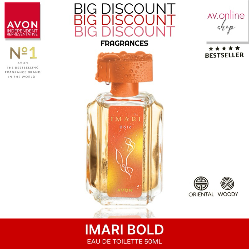 AVON Imari Bold Eau De Toilette 50ml | Shopee Philippines