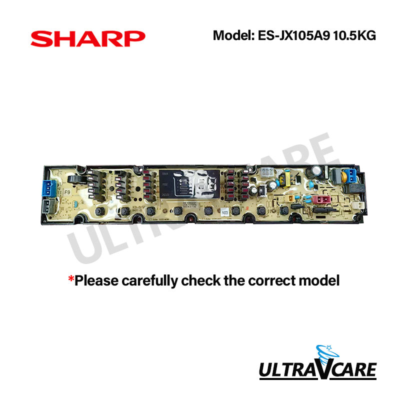 SHARP ES-JX105A9 (GY) 10.5KG INVERTER FULLY AUTO WASHING MACHINE PCB ...