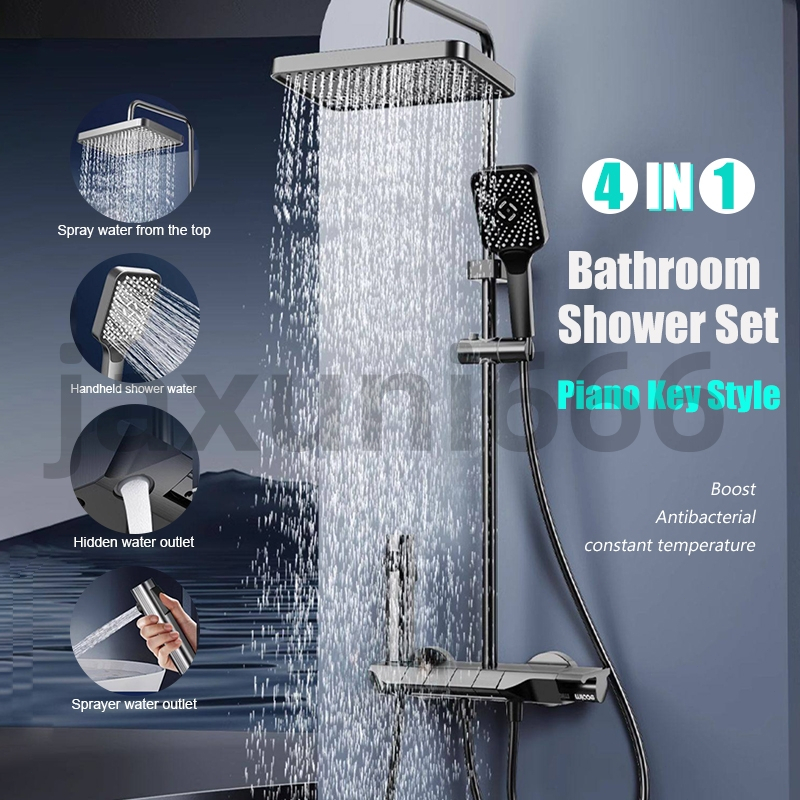 304 Bathroom shower set Rain Shower Bathroom Premium Shower Rain Hot ...