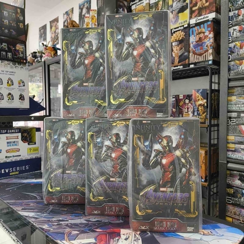 Threezero DLX Ironman Mark 85 Mk85 End Game Infinity Saga Action Figure | Shopee Philippines