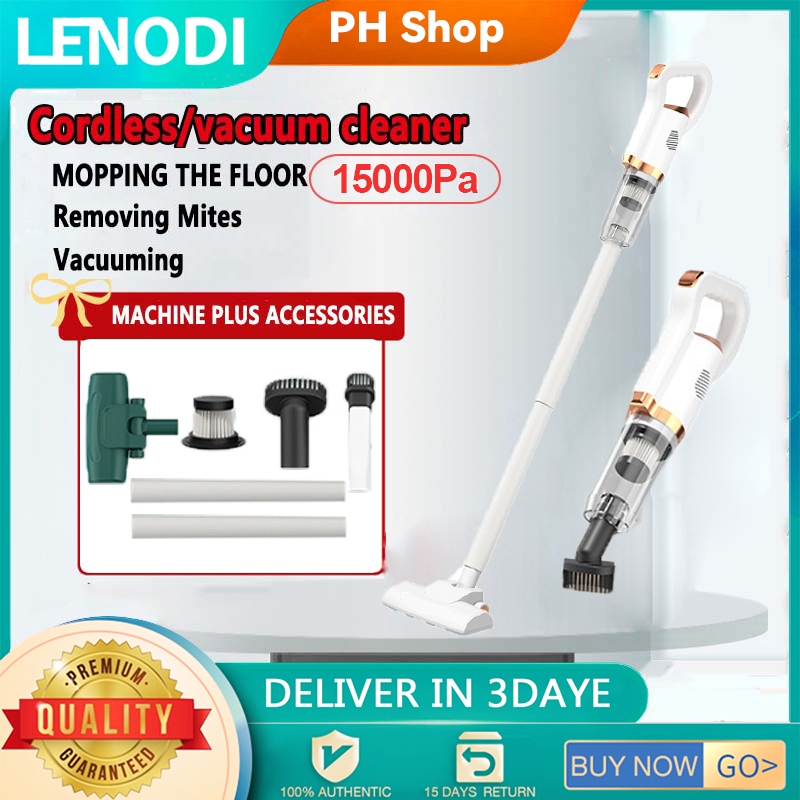 LENODI household vacuum cleaner simple large suction handheld ultra ...