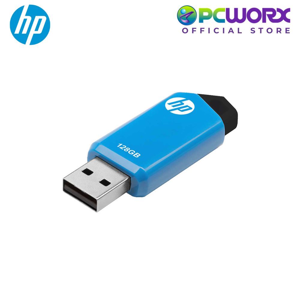 HP V150W 32GB / 64GB USB 2.0 USB Type-A Flash Drive Blue | Shopee ...
