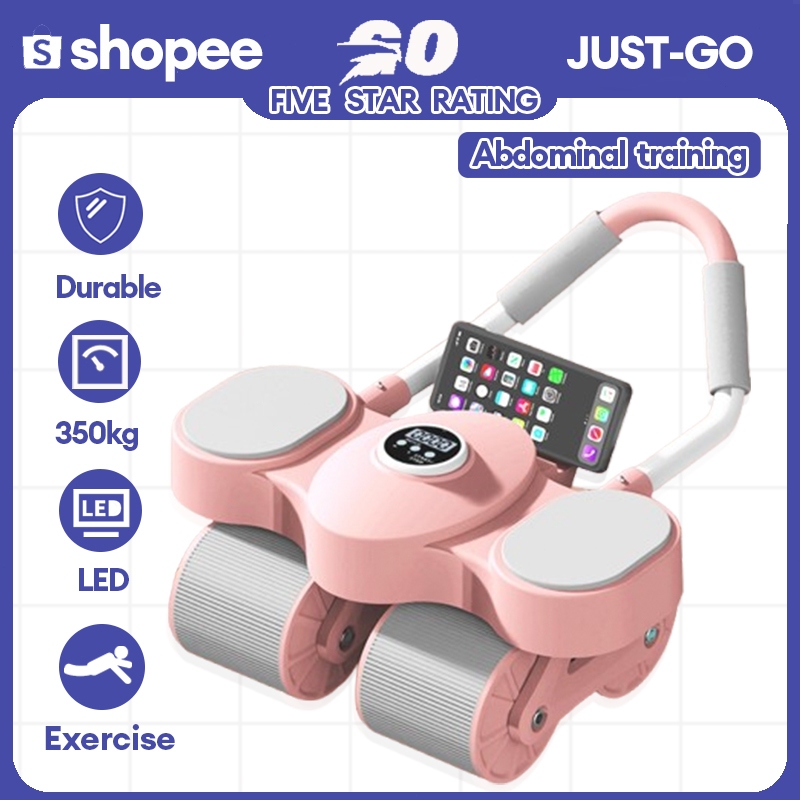 Superace Beginner Abdominal Health Wheel Support Rebound Ab Rollers ...