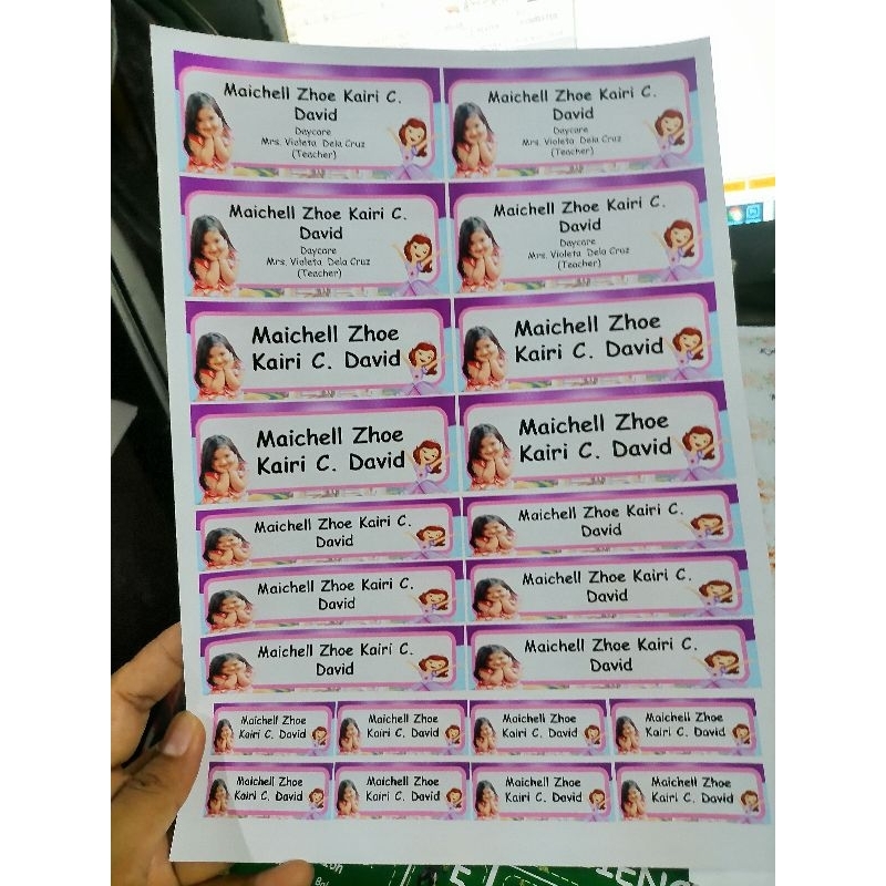 NOTEBOOK STICKERS CUSTOMIZED | Shopee Philippines
