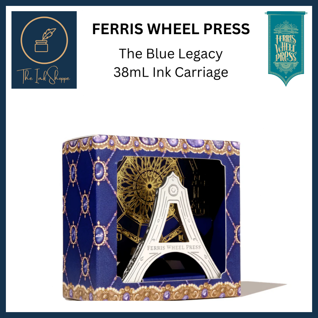 Ferris Wheel Press Blue Legacy Ink Carriage 2023 Limited Edition ...