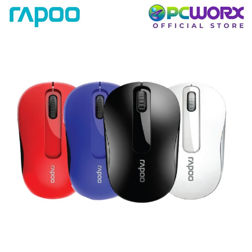 Rapoo M10 Plus Wireless Optical Mouse | Shopee Philippines