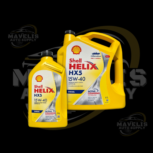 Shell Helix HX5 Diesel 15W-40 Premium Multi-Grade Motor Oil 1L | Shopee ...