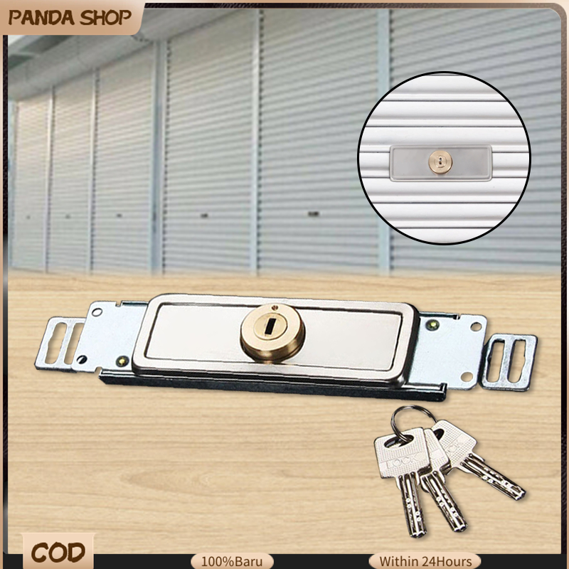 Universal Roll Up Door Lockset One Word Roll Gate Locks Anti-theft Pure ...
