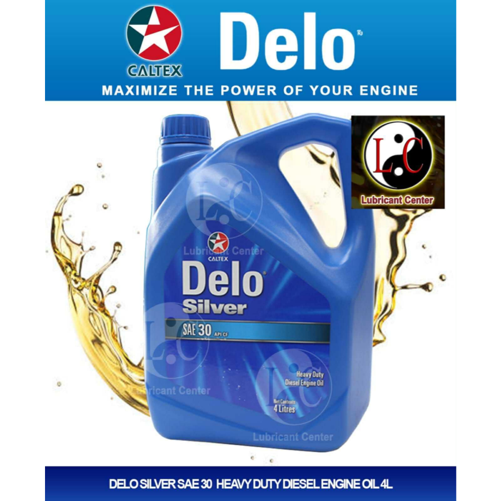 Delo Silver SAE 30 4 Liters | Shopee Philippines