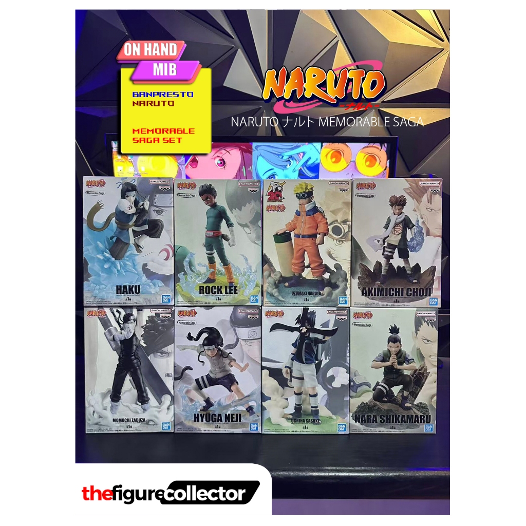 NARUTO MEMORABLE SAGA [Authentic] BANPRESTO Memorable Saga | Naruto ...