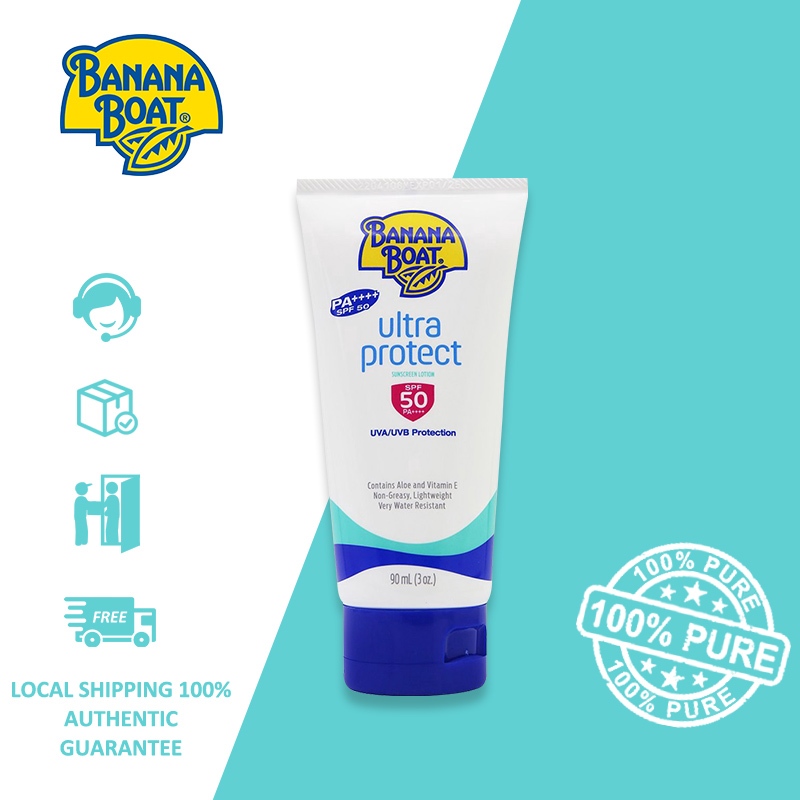 Banana Boat Sunscreen Ultra Protect SPF50 PA++++Sunblock Face And Body ...