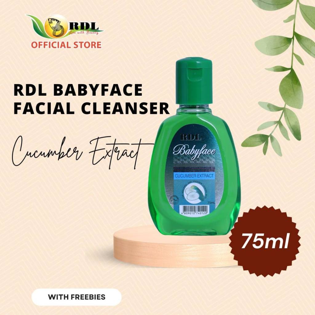 RDL FACIAL CLEANSER CUCUMBER 75ML | Shopee Philippines