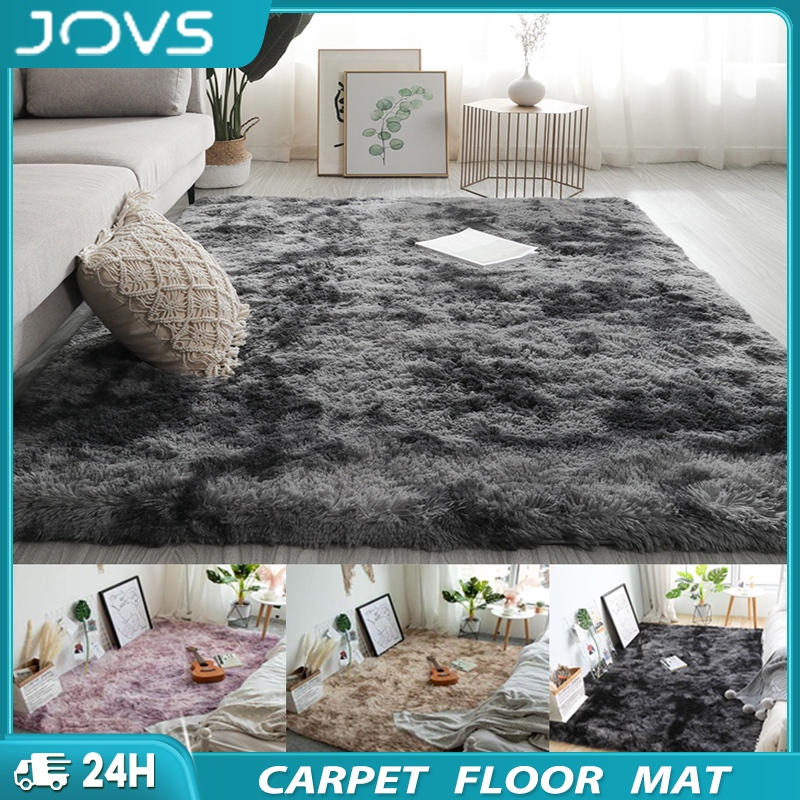 Extra-Large Soft Fluffy carpet rug Gradient color carpet for bedroom ...