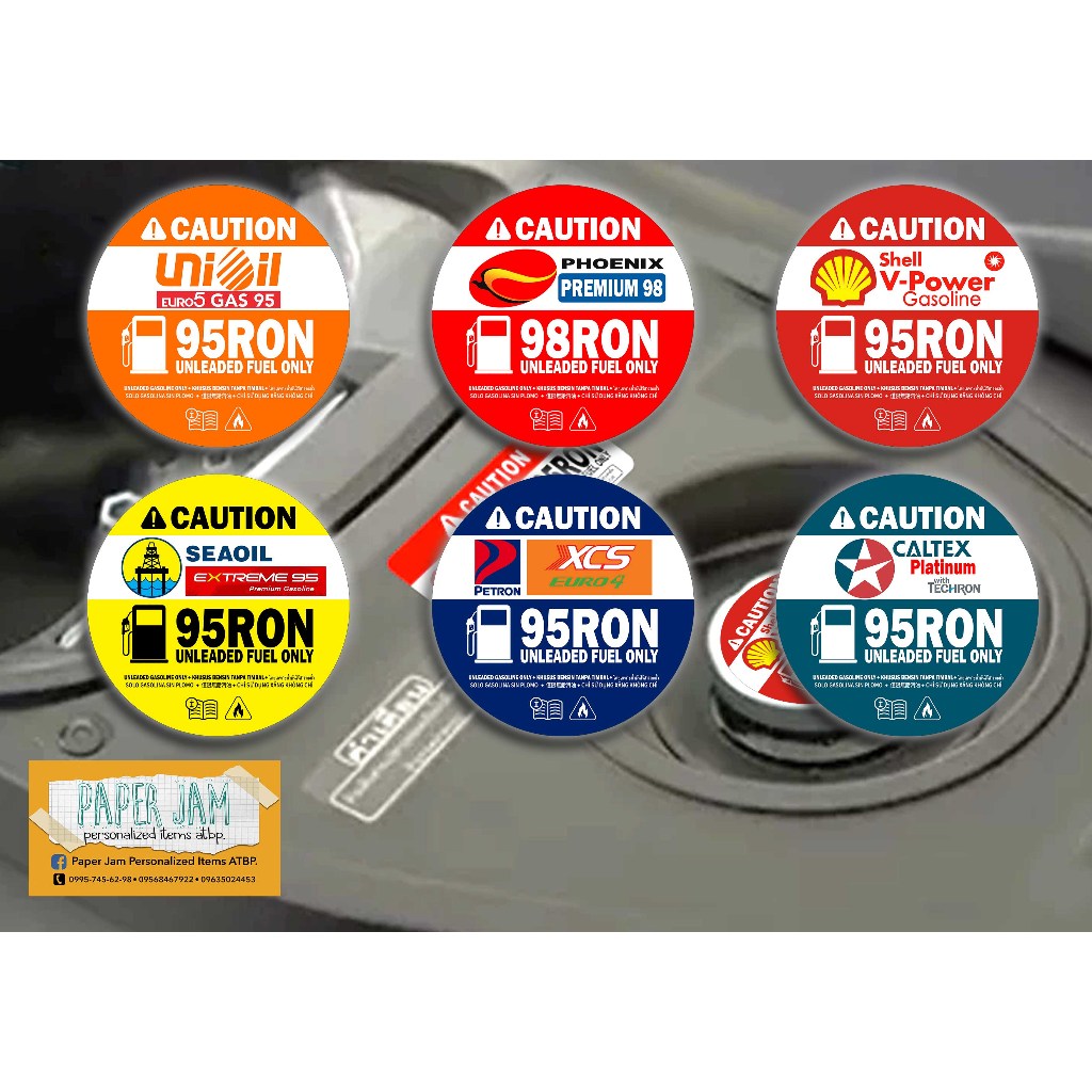 Round Fuel Tank Gas Tank Vinyl Sticker for Motorcycles & Cars | Durable ...