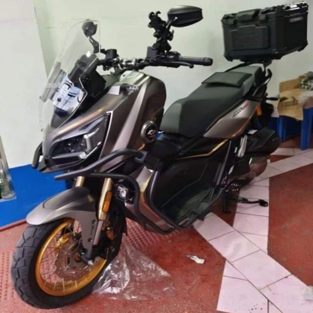 QJ MOTOR ATR 160 - HEAVY DUTY HALF CRASH GUARD ( POWDER COAT ) - PHASE ...